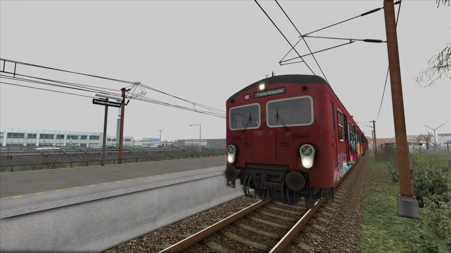 Nyt scenarie – Linje H: Farum – Frederikssund – Railworks Danmark